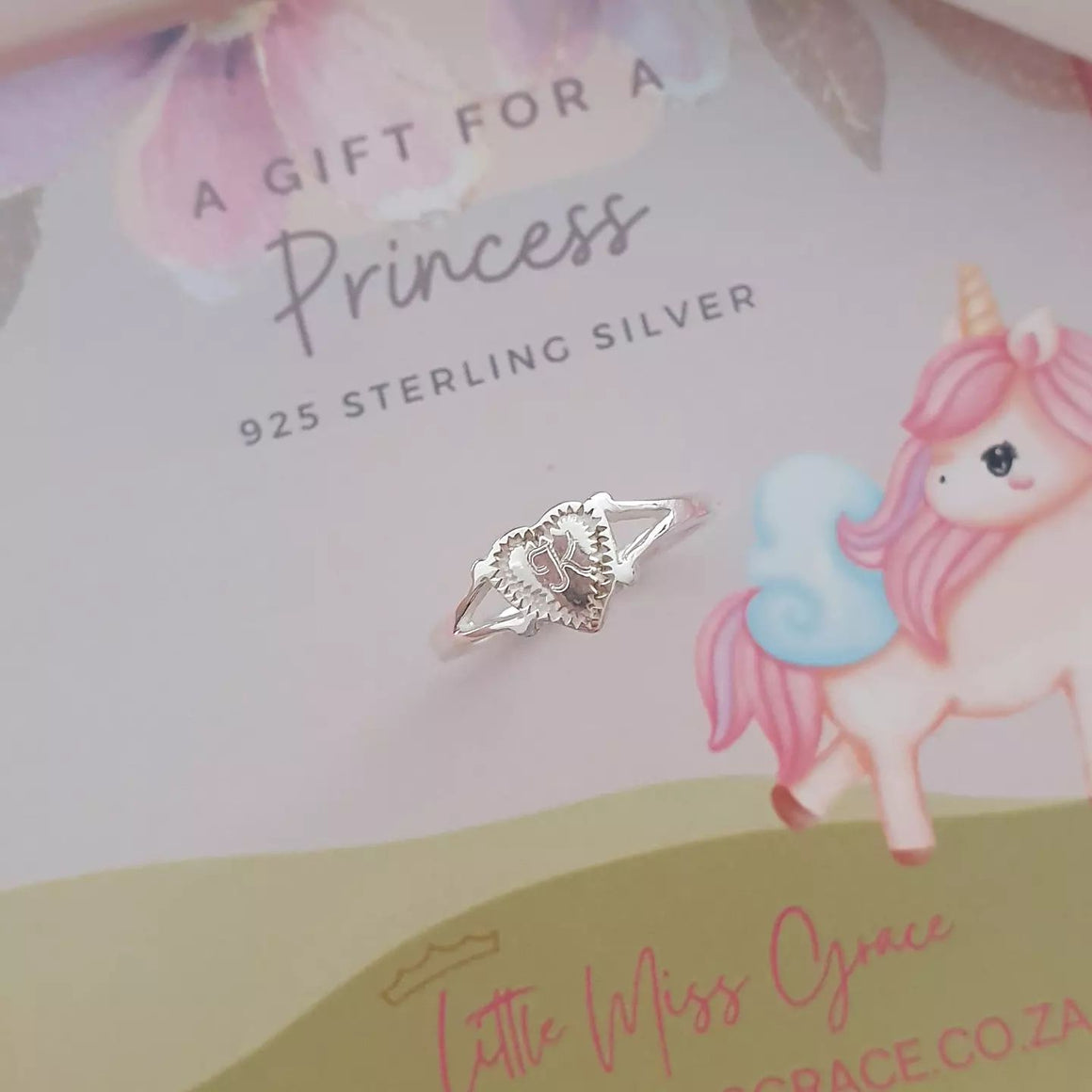 Silver Children's Rings and Signet Rings – Little Miss Grace